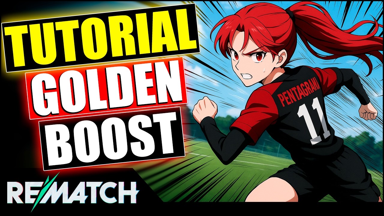 🔥 GOLDEN BOOST: Como Fazer o DRIBLE que vai Dominar o REMATCH! - YouTube