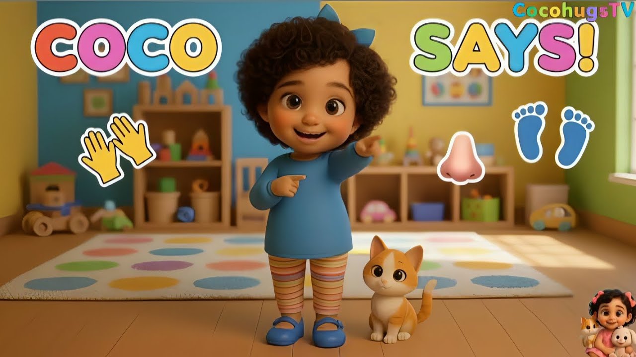 Coco Says | Fun Toddler Game Like Simon Says | Kids Interactive ...