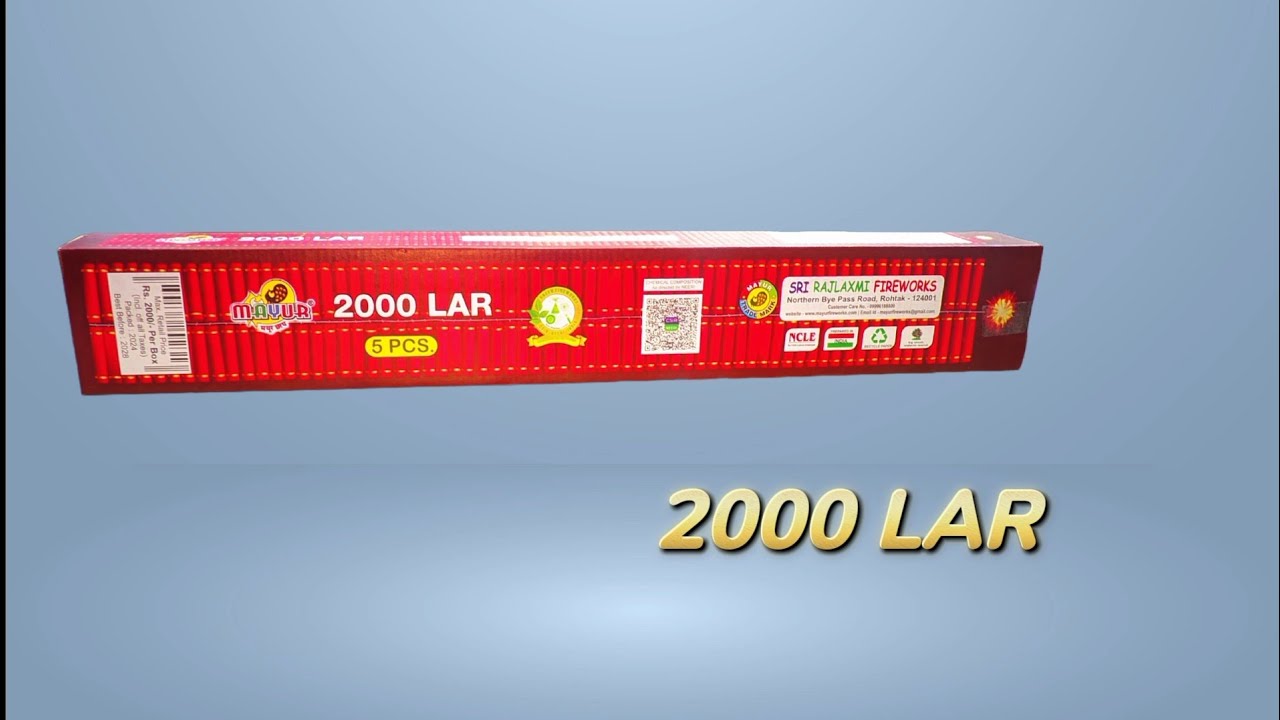 2000 Lar || Mayur fireworks Rohtak||#diwalicrakers #diwalistash2024 ...