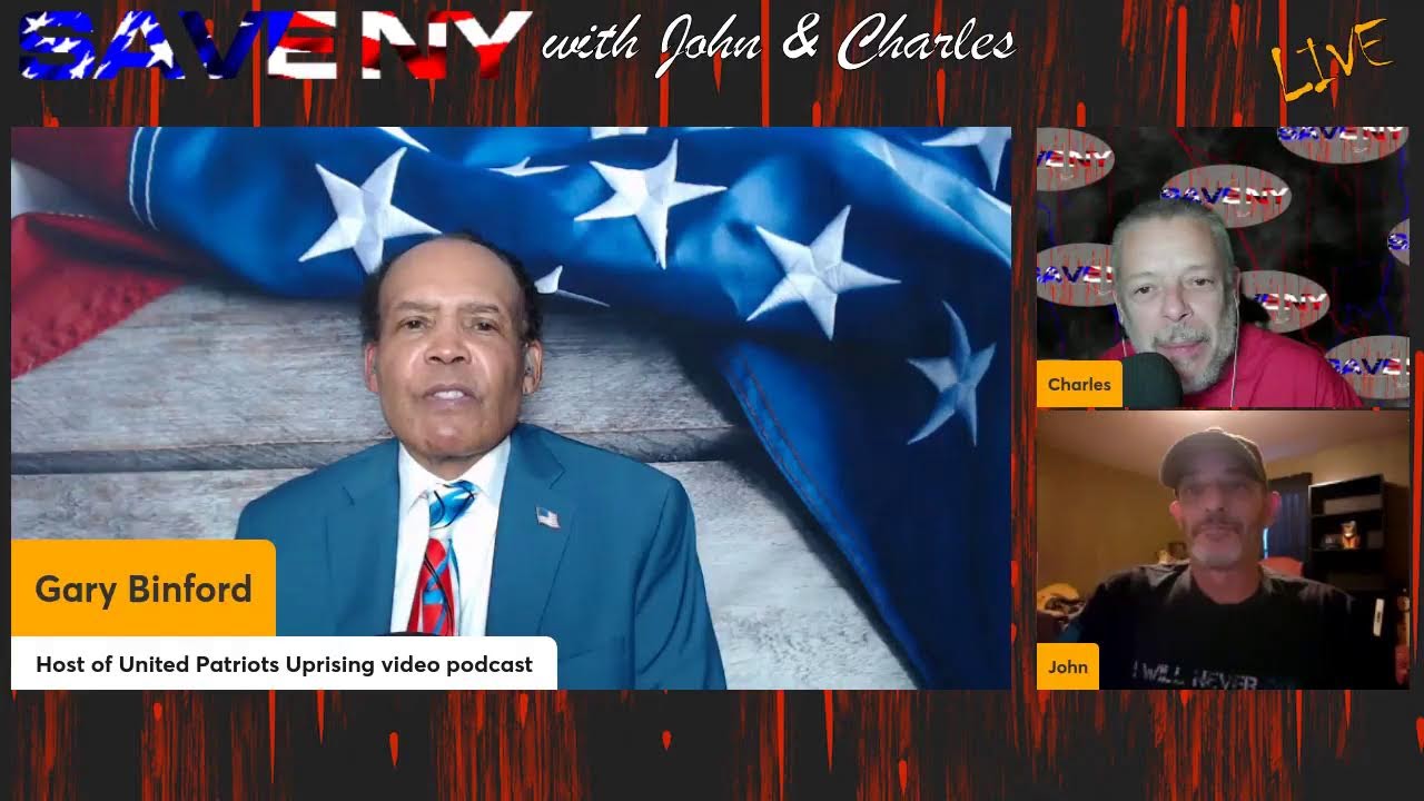 "United Patriots Uprising" Podcaster Gary Binford joins us tonight LIVE ...
