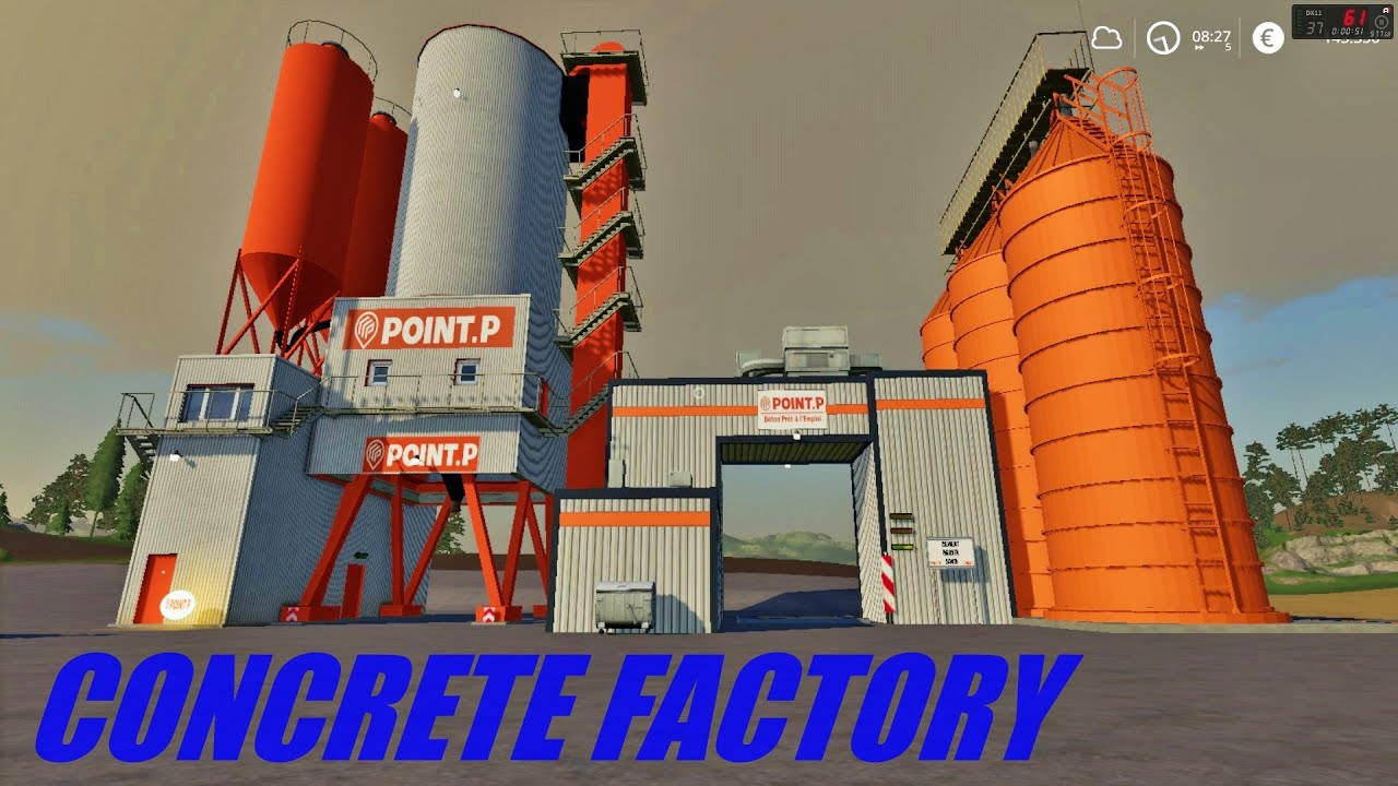 FarmingSimulator2019 CONCRETE FACTORY V1.0.0.0 by THESNAKE and MAN ...