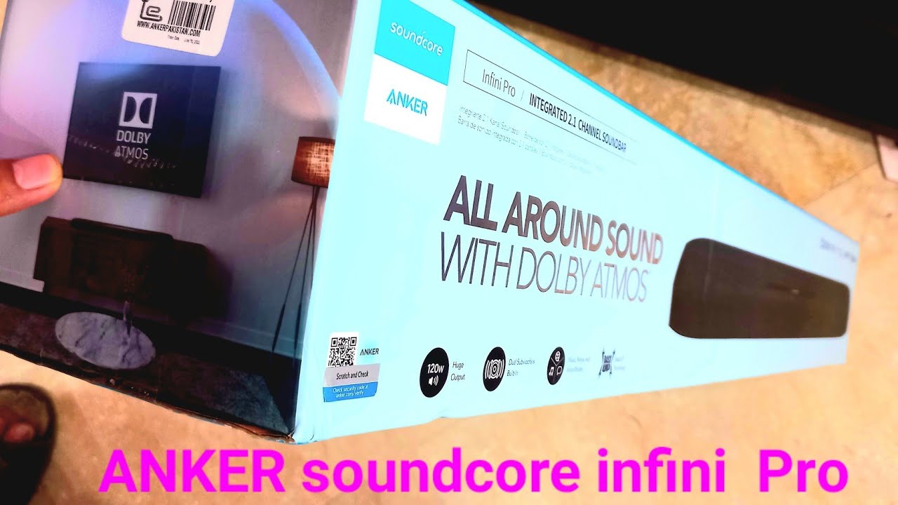 ANKER Soundcore infini pro DOLBY ATMOS ,Perfect soundbar with BassUP🔊 ...