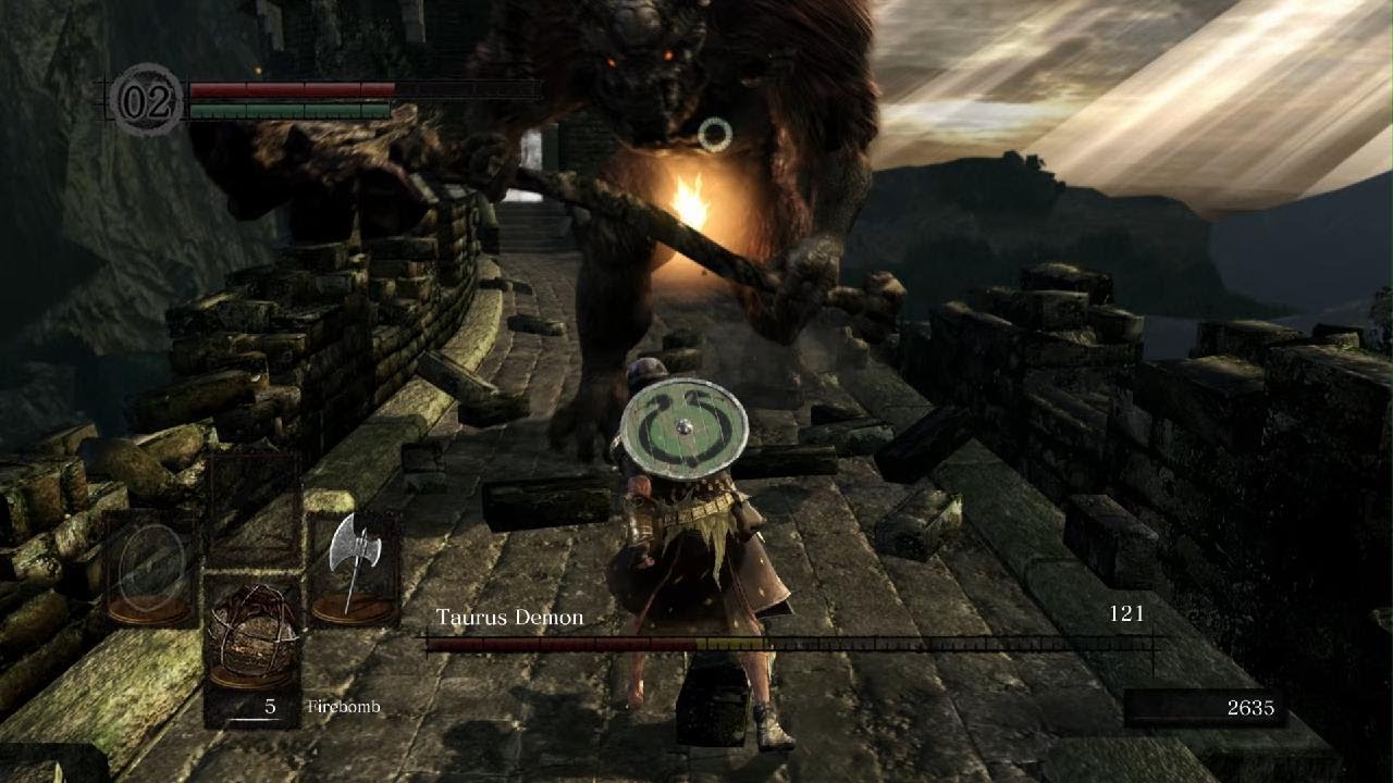 DARK SOULS: REMASTERED - Taurus Demon - YouTube