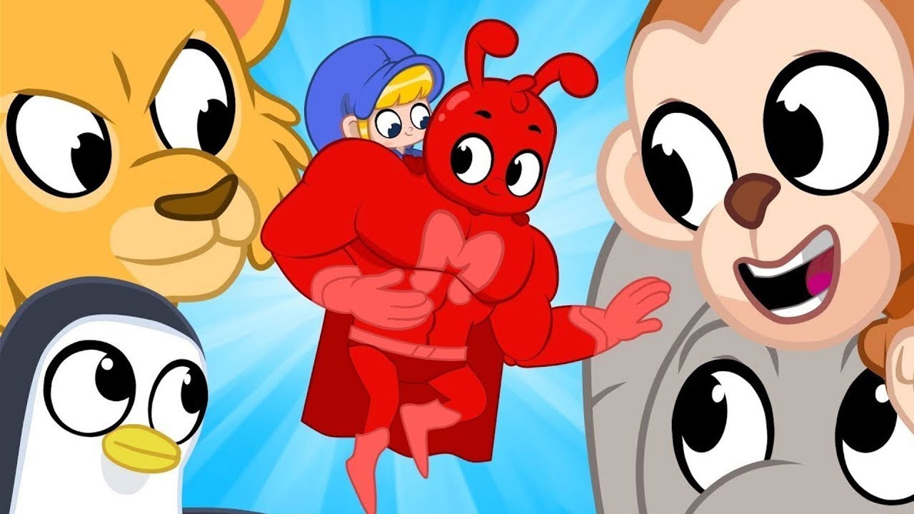 Morphle The SUPERHERO! | Zoo Animals Go Giant + More Cartoons For Kids ...