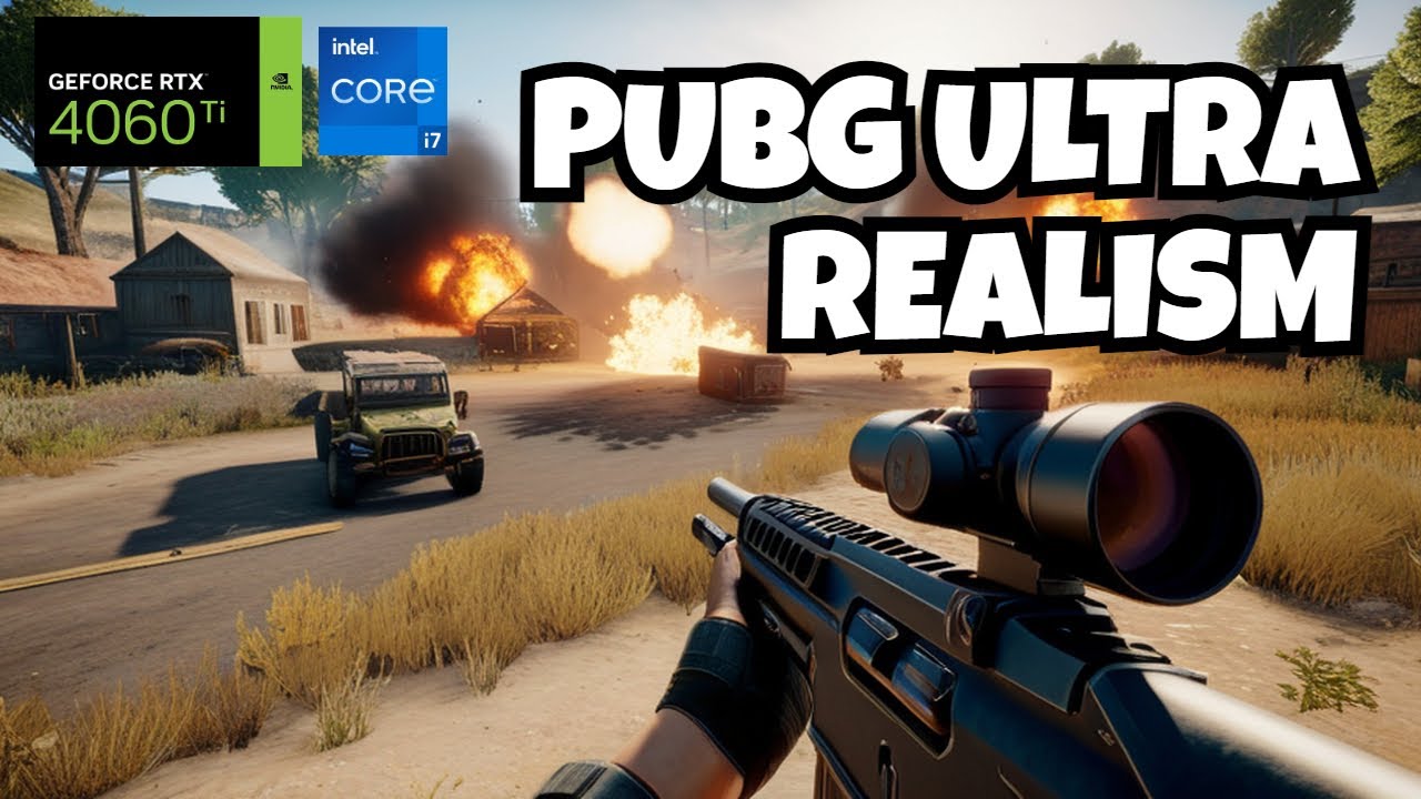 PUBG PC Game Play | Ultra HD Video Game Play RTX 4060 with Ultra ...