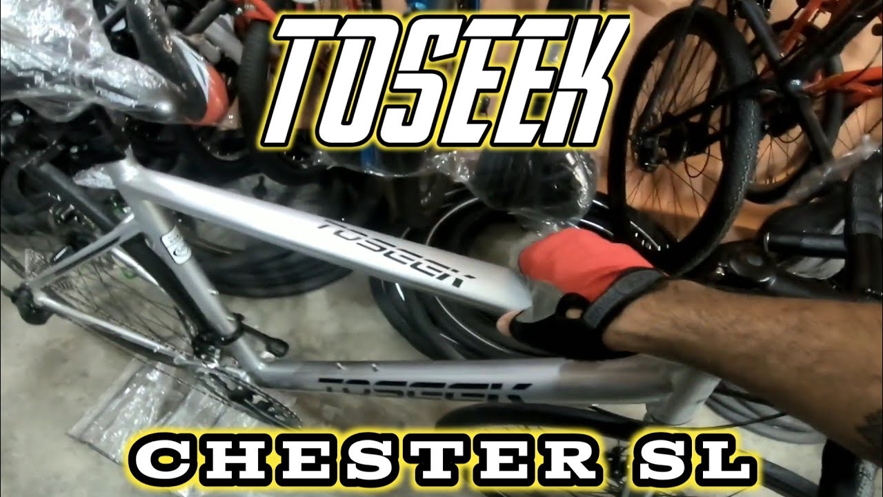 TOSEEK CHESTER | BIKE CHECK AT BIKE PARK - YouTube