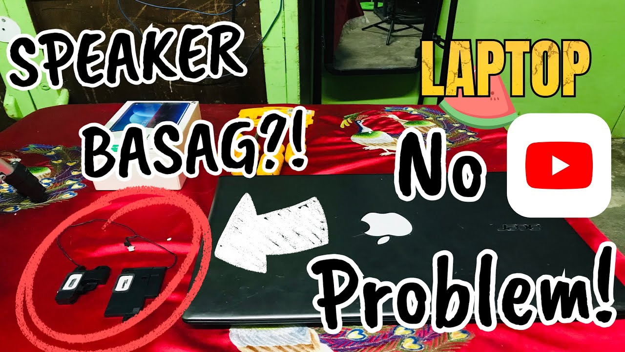 HOW TO REPAIR LAPTOP ACER NA BASAG | 100 % LEGIT | GUBA ANG SPEAKER ...