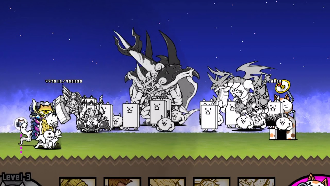 The battle cats: Evil cat awakes - Something wicked - YouTube