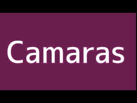 How to say Cameras in Spanish - YouTube