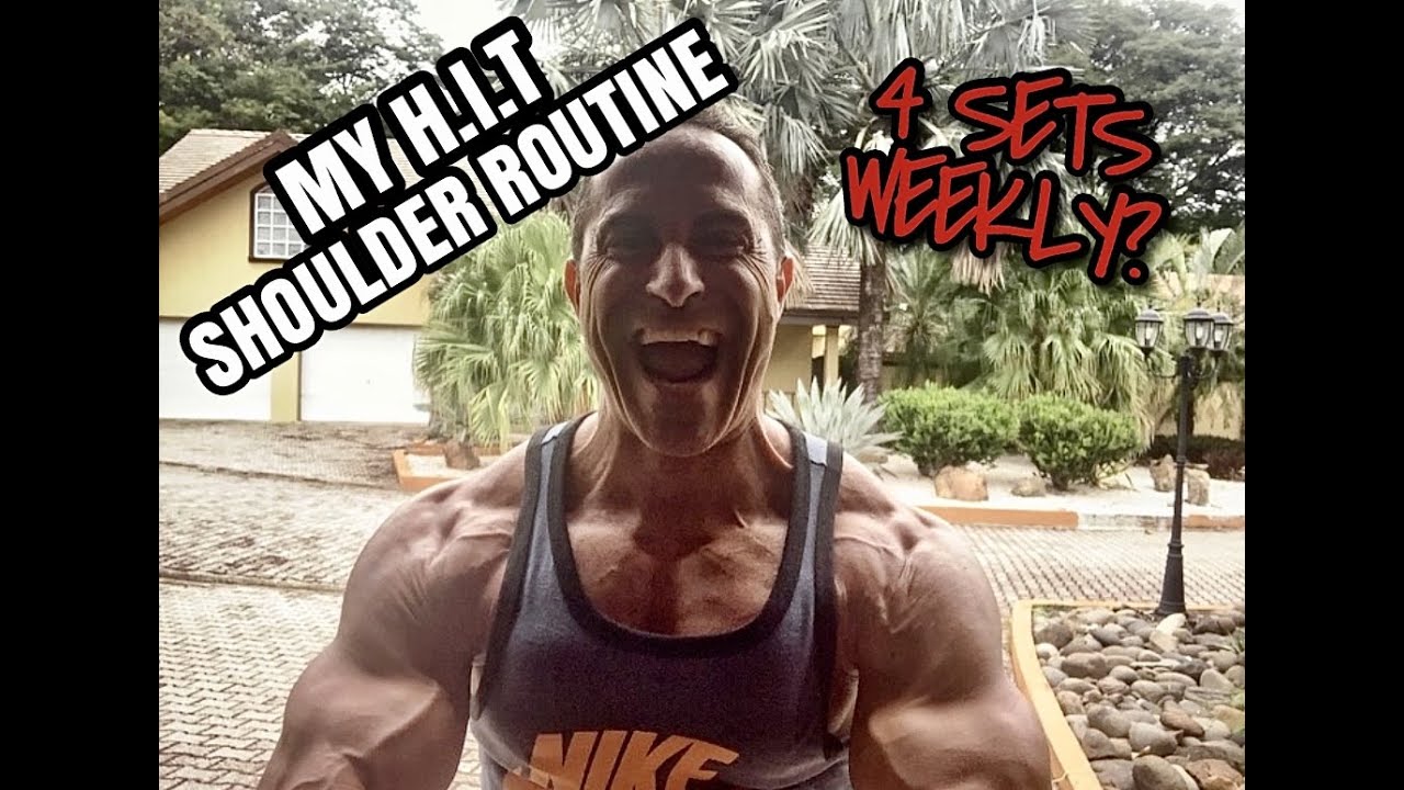 High Intensity Shoulder Routine - YouTube
