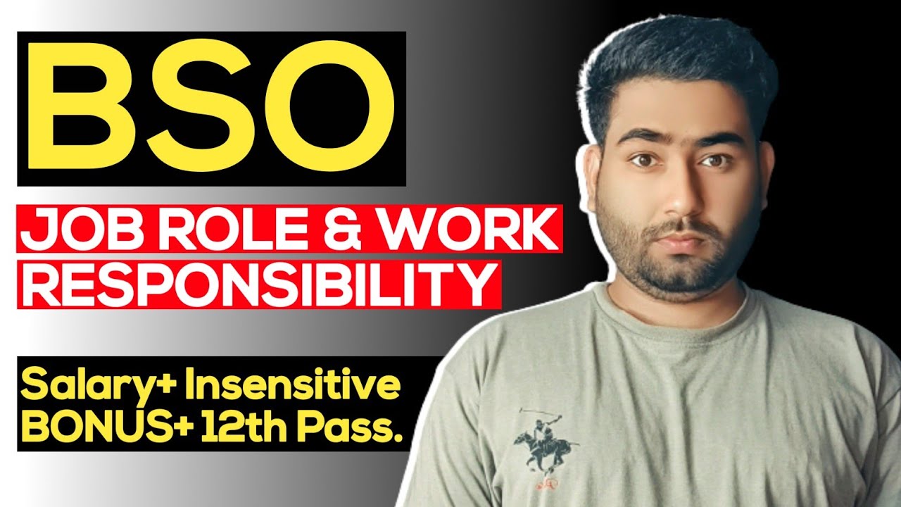 BRANCH SALES OFFICER : Branch Sales Officer Job Role, BSO Salary, Bonus, Education, Skills ...