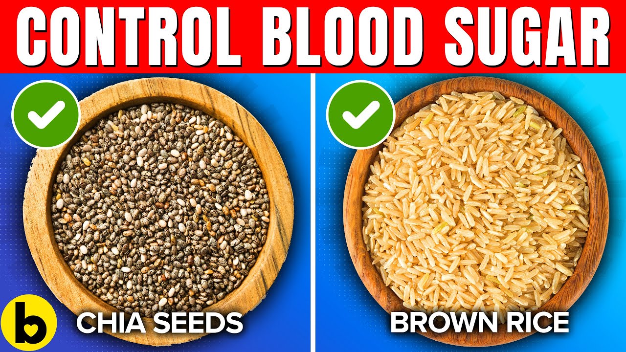 17 Natural Foods That Control Your Blood Sugar - YouTube
