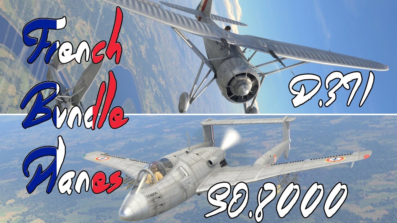 French Bundle Planes - D.371/SO.8000 War Thunder Observations ...