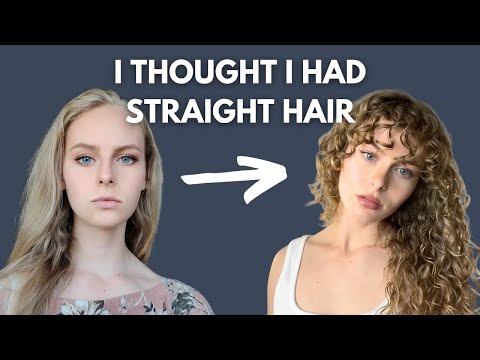 DISCOVERING MY CURLS AT 18 - HOW TO FIND YOUR NATURAL CURLS