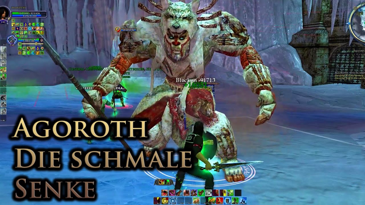 LOTRO | AGOROTH - Die schmale Senke T2 | Tank Hauptmann Gelb-Skillung ...