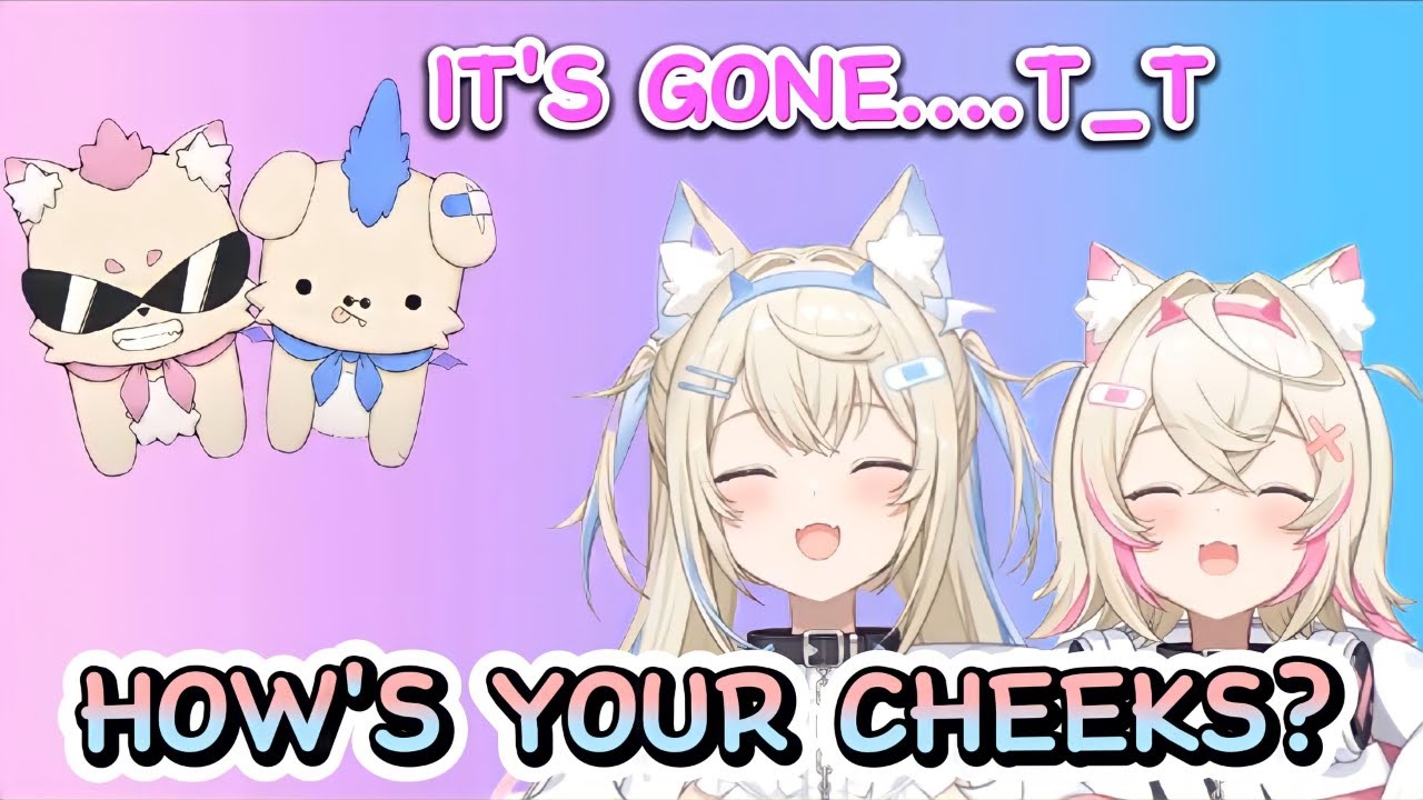 FuwaMoco: We need to protect Ruffians cheeks!!![FuwaMoco/HoloEn ...