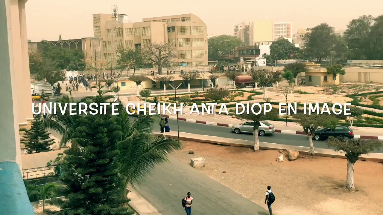 Université Cheikh Anta Diop de Dakar en images - YouTube