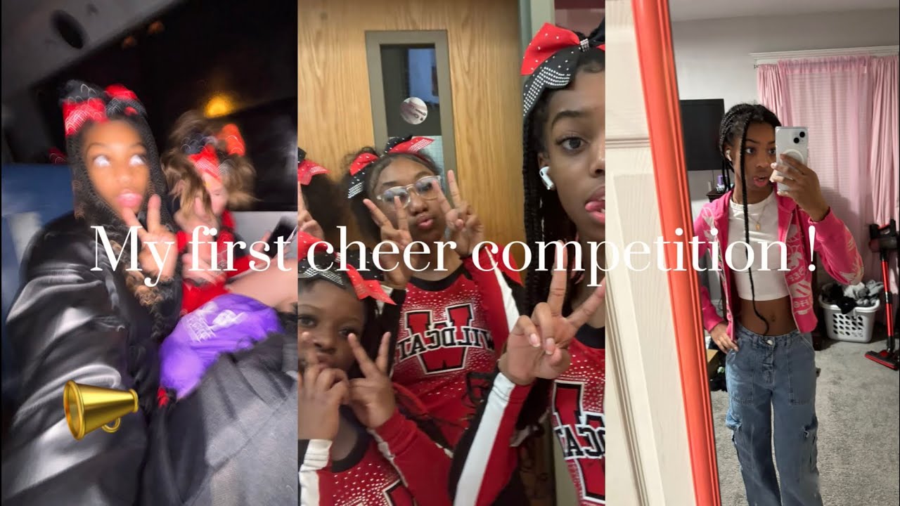MY FIRST CHEER COMPETITION 📣: 🥈| ootd , practice , awards ! - YouTube