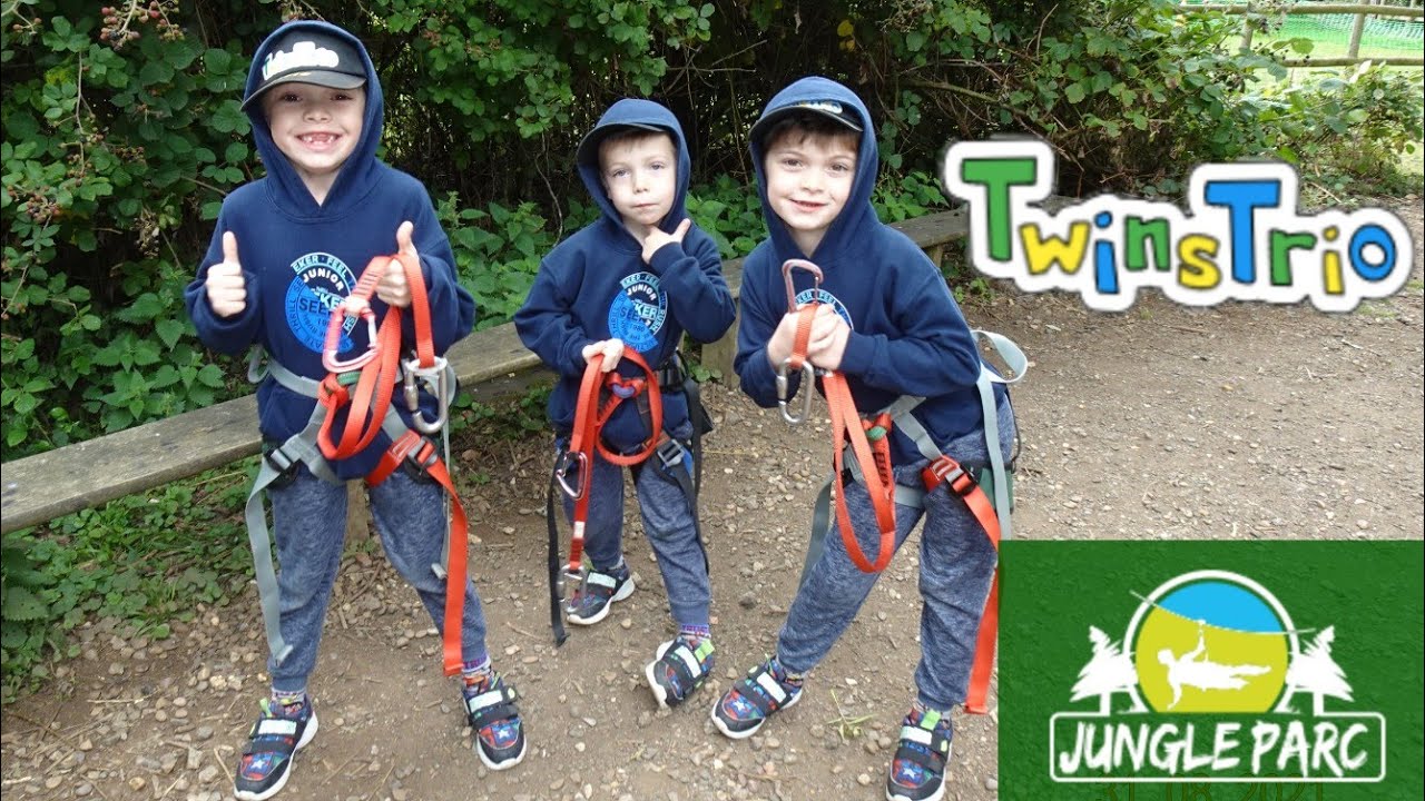 Jungle Parc High Wire Forest Adventure - Irchester Country Park - 31/08 ...