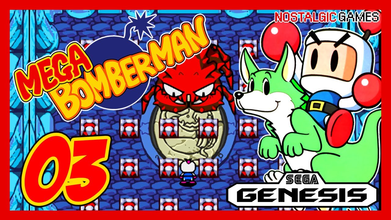 Mega Bomberman #03 | Area 3: Slammin' Sea | SEGA GENESIS | No Commentary | - YouTube