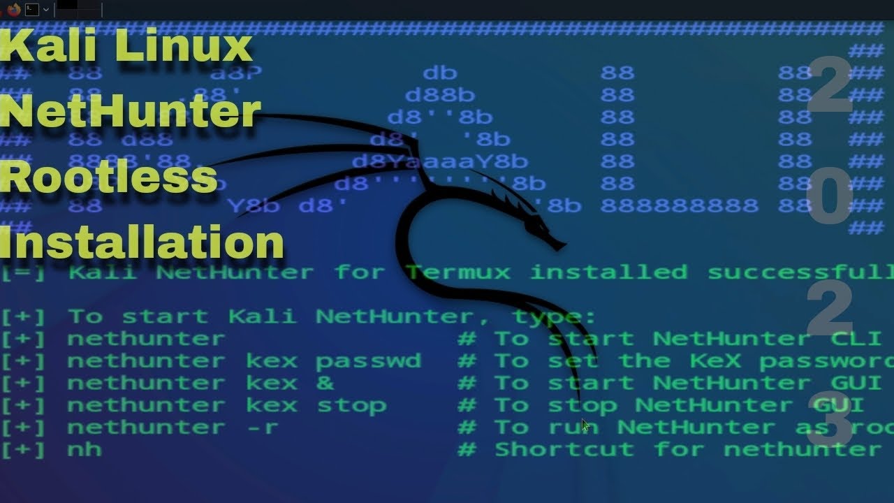 Kali Linux NetHunter Android noroot | Kali NetHunter Android Rootless ...
