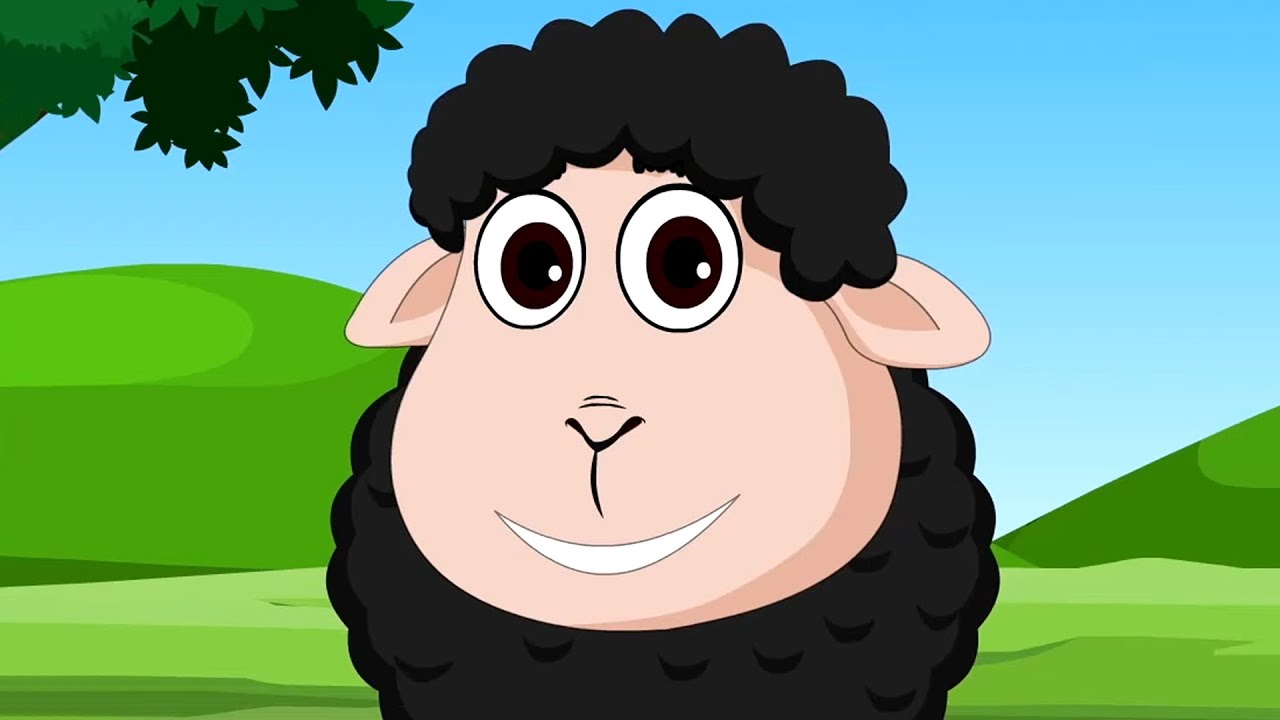 Baa Baa Black Sheep - Farm Animal Cartoon & Rhyme for Children - YouTube