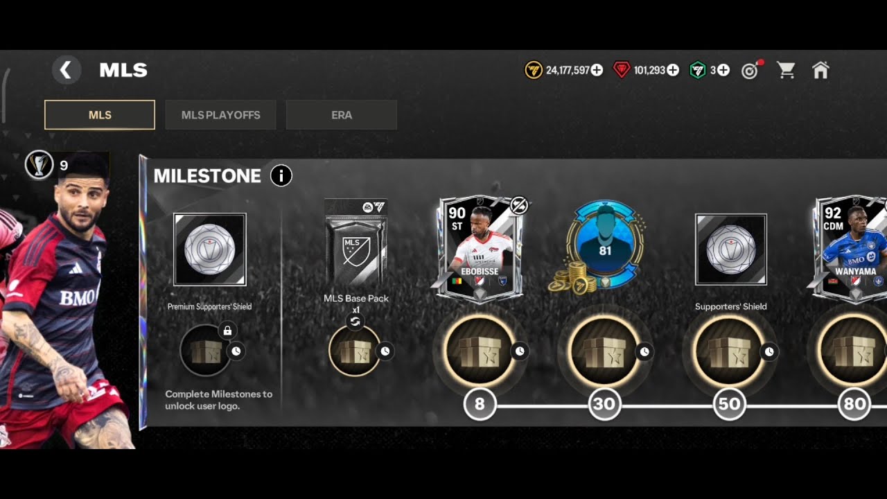 FC MOBİLE 24 HOW TO TAKE MLS ALL MİLESTONE REWARDS ? #fcmobile # ...