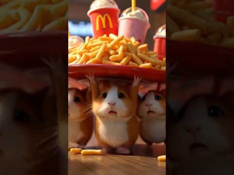 GUINEA PIGS INVADE MCDONALD'S 🍔😭