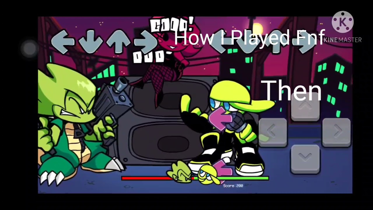 how i used to play fnf vs how I play fnf now - YouTube