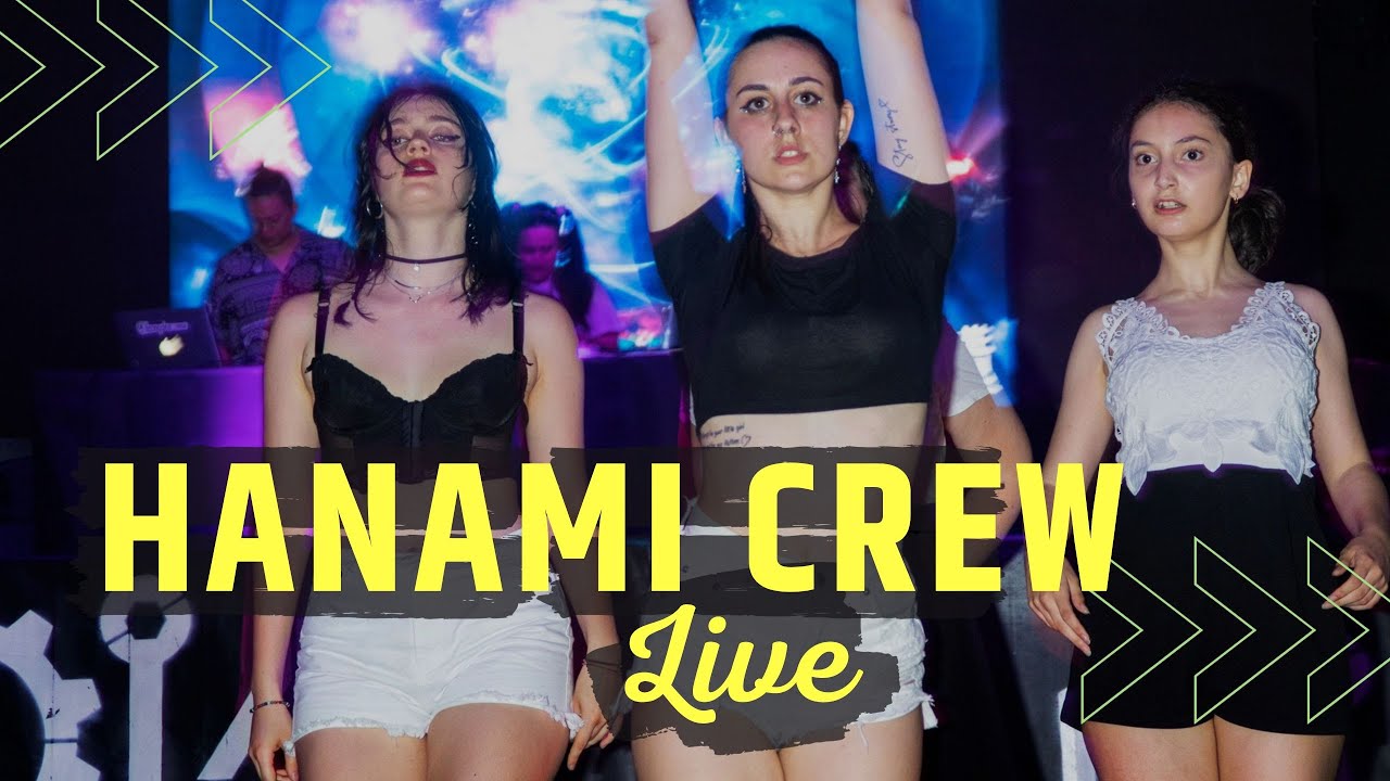 Hanami Crew • GIRLS - AESPA (K-Pop Night Milano) - YouTube
