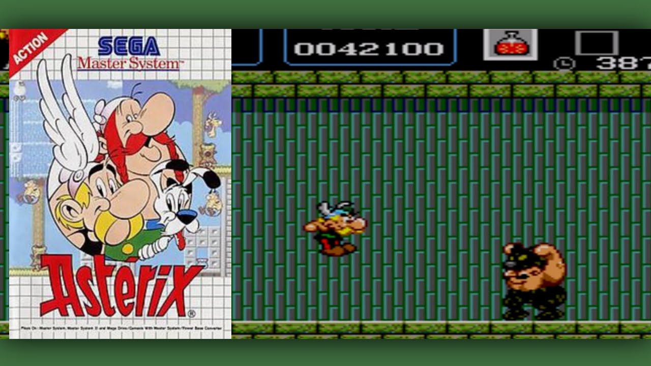 Asterix - INÍCIO DE GAMEPLAY [ Master System ] - YouTube