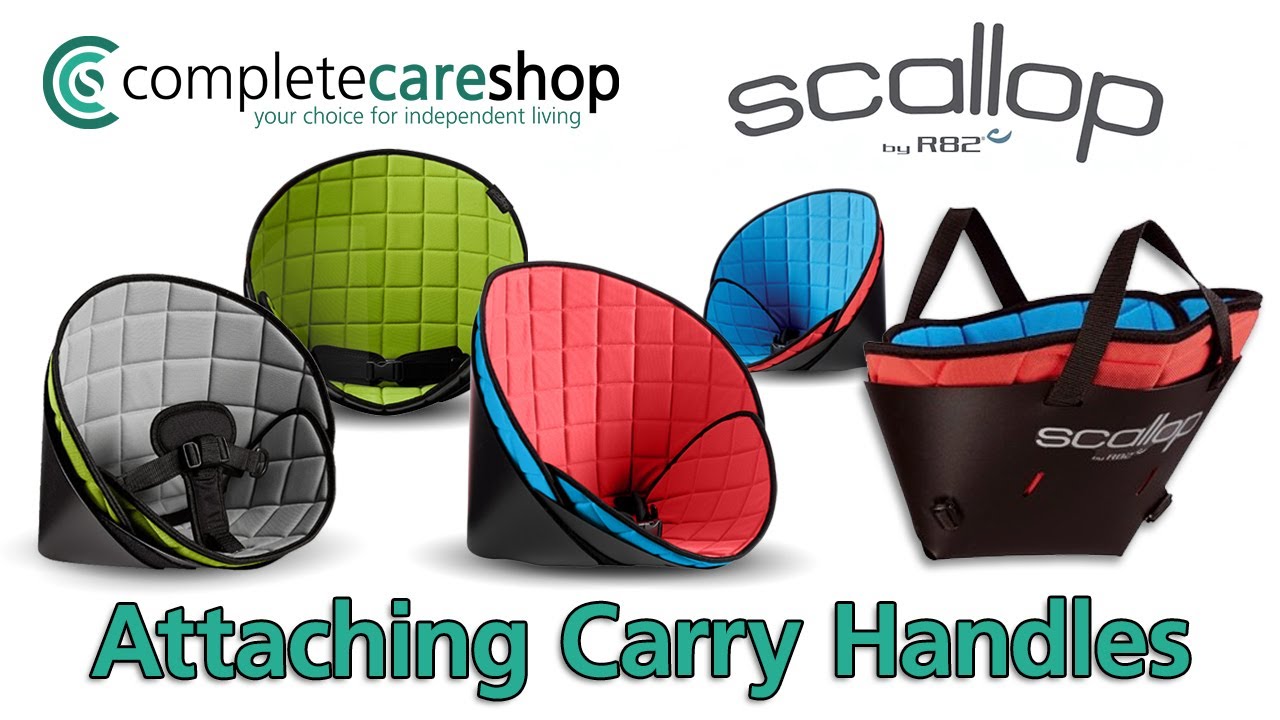 R82 Scallop Portable Seat - Attaching Carry Handles - YouTube