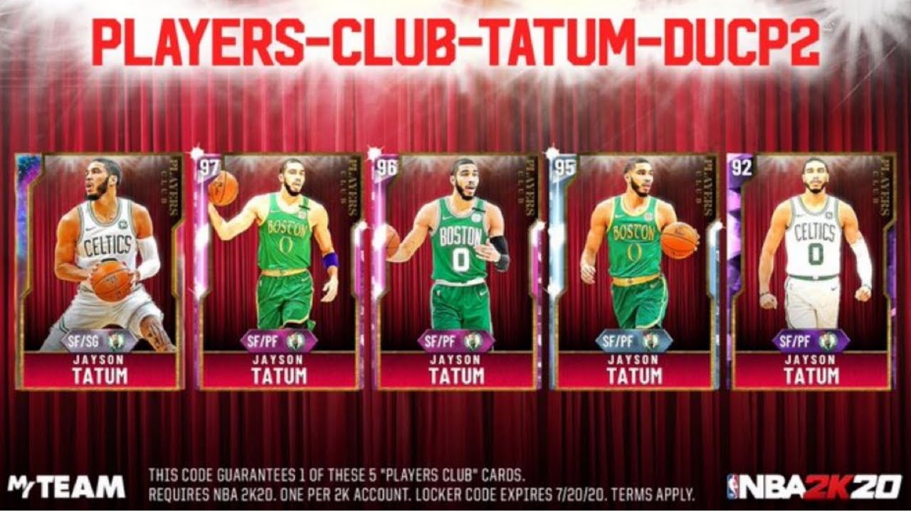NEW *FREE* GALAXY OPAL PLAYERS CLUB LOCKERCODES IN NBA 2K20 MYTEAM ...