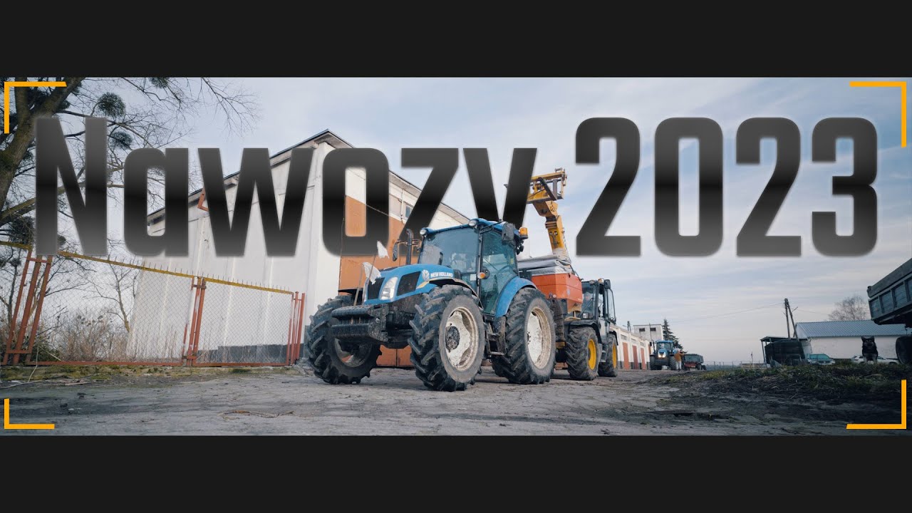 Pierwsza Dawka Azotu na 2 Zestawy! 2X new holladn Kuhn JCB Manitou SONY ...