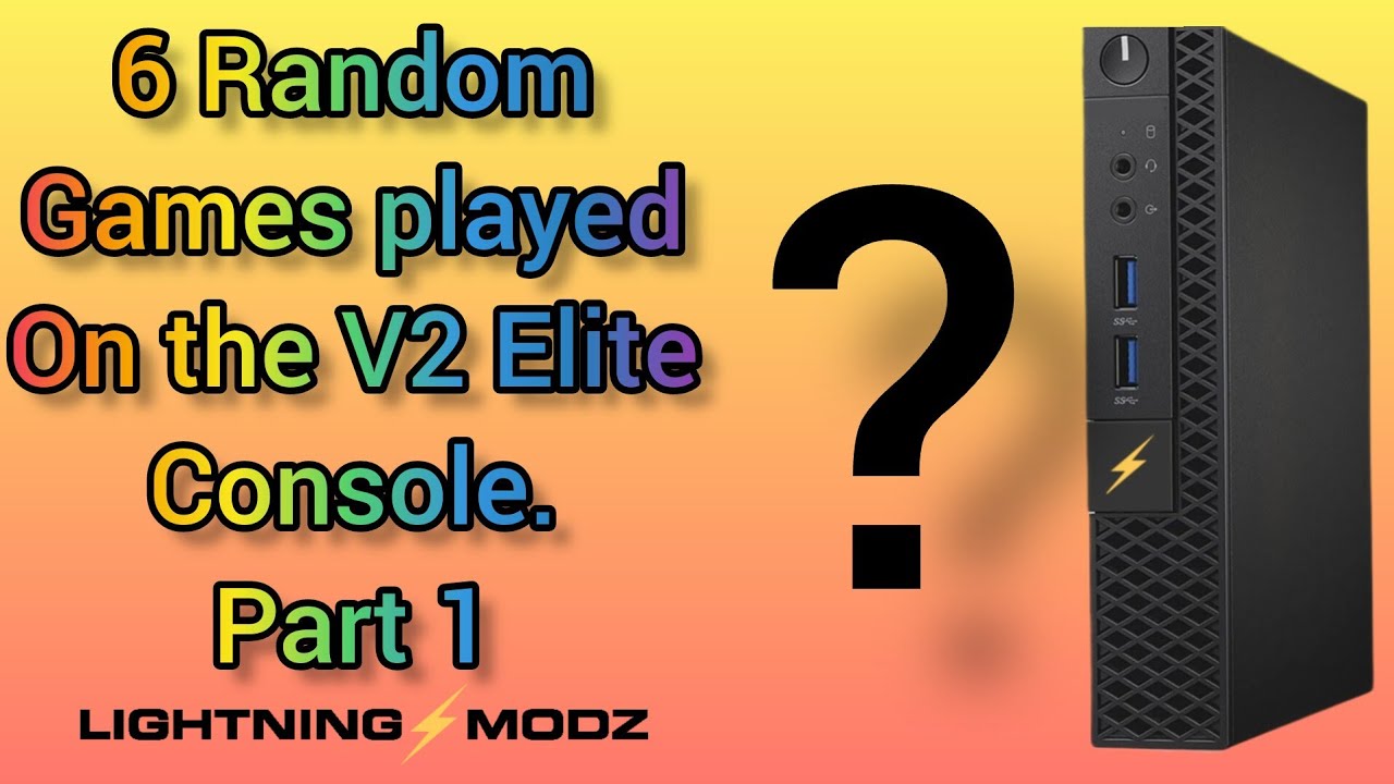 The V2 Elite Gamer - 6 Random Games played On the V2 Elite Emulation ...