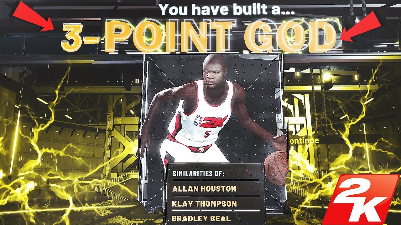 NBA 2K20 BEST PURE SHARP DEMI GOD BUILD!6’7 WITH A 95 3 PT! - YouTube