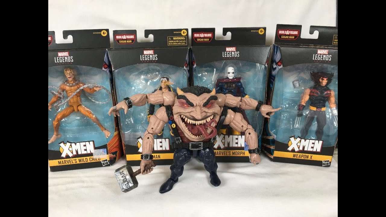 Sugarman from Age of Apocalypse, building the build-a-figure by Marvel ...