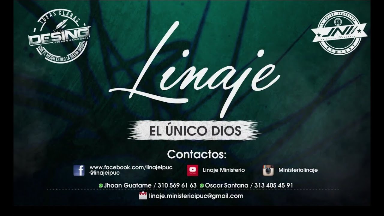 Linaje Ministerio - El Único Dios (Letra) - YouTube