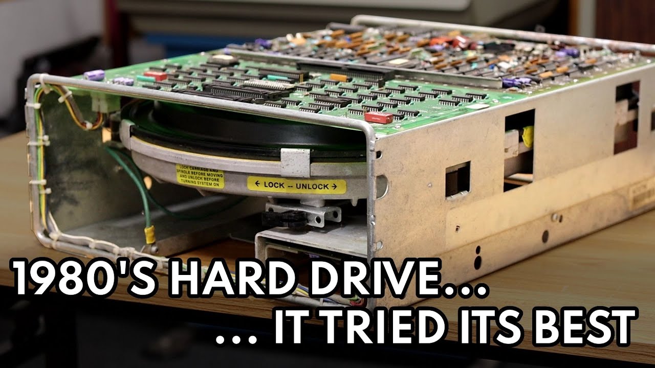 This 1980’s Hard Drive tried its Best… - YouTube