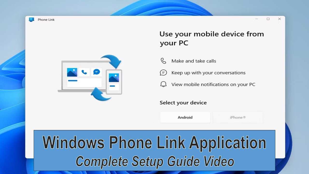 Phone Link : Best Windows Application, How it works? ये क्या है और इसे ...