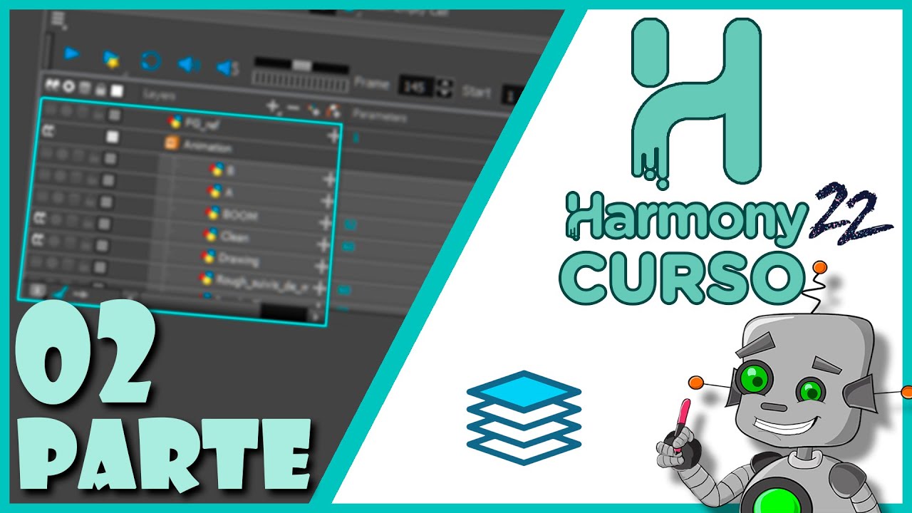 Capas-Línea de Tiempo-Fotogramas-Nodos |Toon Boom Harmony 22 CURSO GRATIS - YouTube