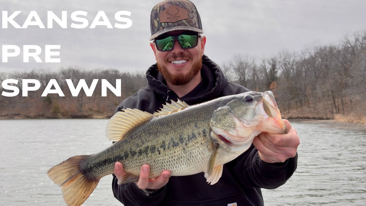 SPRING BASS FISHING IN KANSAS - BIG FISH ARE BITING! - YouTube