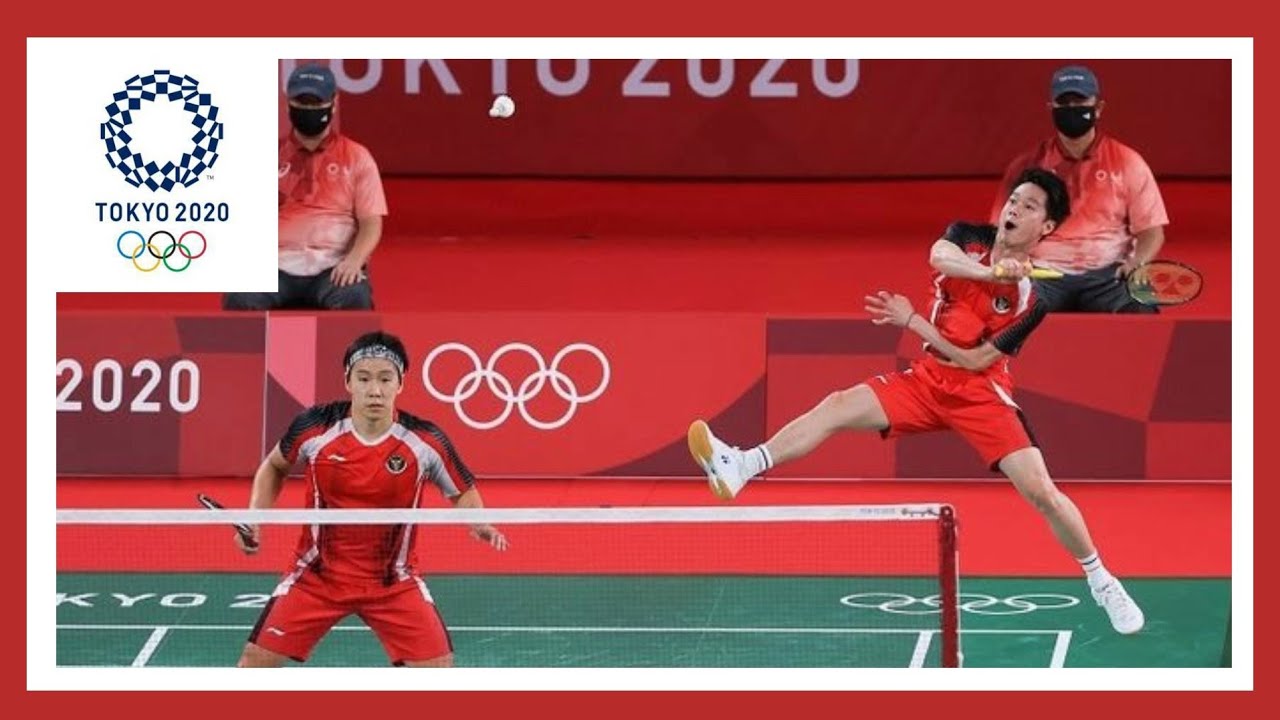kevin sanjaya/markus gideon vs Lee/ wang || Olimpiade Tokyo 2020 - YouTube