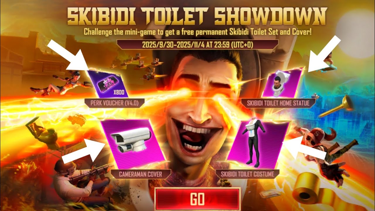 Explaining🫴🏽Skibidi Toilet Showdown event is here🤩Get 800 Perk Vouchers ...