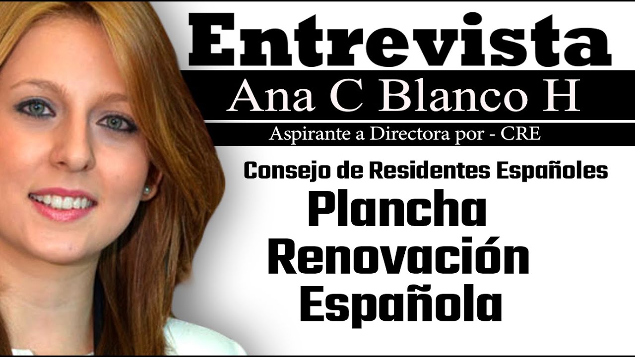 Ana Carolina Blanco Haché, Aspirante al CRE - YouTube