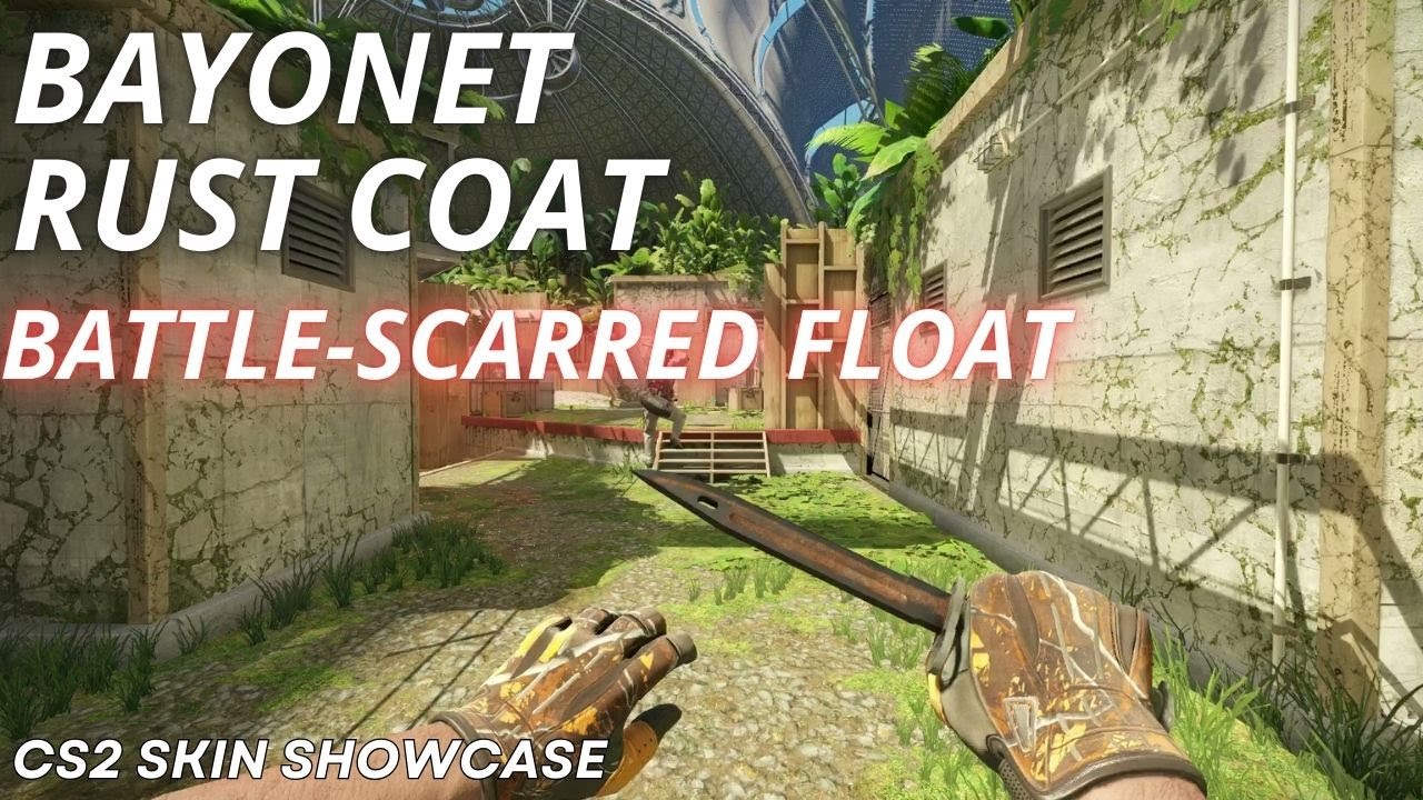 Bayonet Rust Coat (Well-Worn) | CS2 Skin Showcase with NEW Animation ...