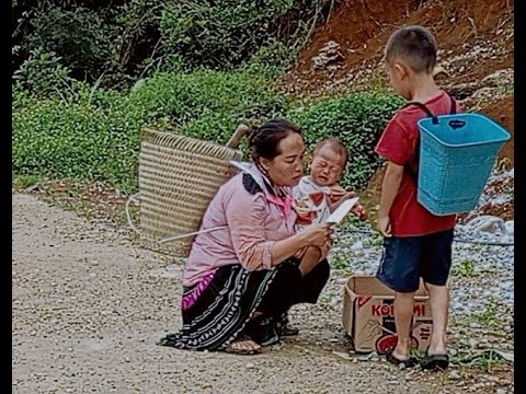 A single working mother picked up an abandoned child and helped her ...