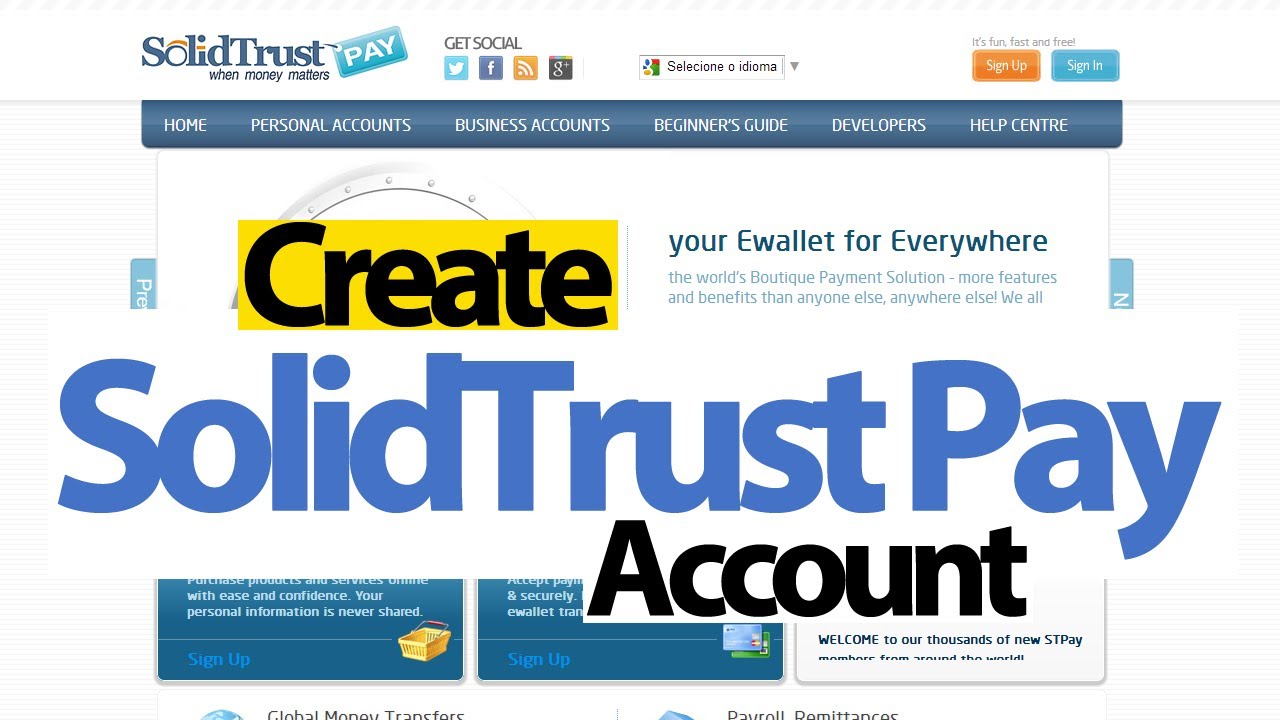 SolidTrust Pay: Learn to Create SolidTrust Pay Account and Fund with ...