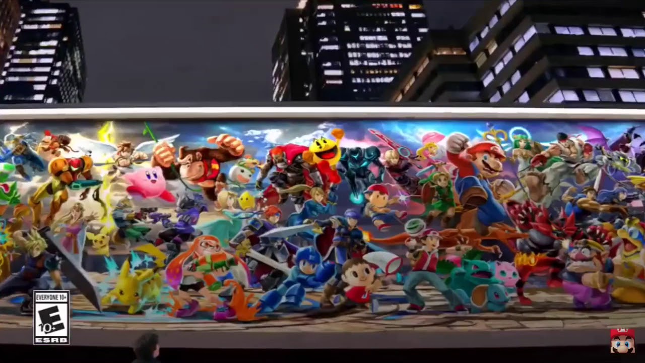 Super Smash Bros. Ultimate (Live Banner) Trailer + All Star - YouTube