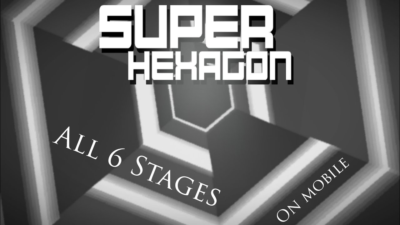 Super Hexagon All 6 Stages (Levels) completed [On mobile] - YouTube